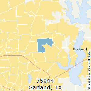 Garland (zip 75044), TX