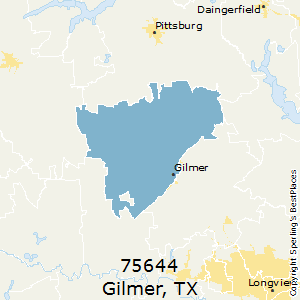 Gilmer (zip 75644), TX