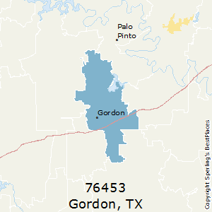 Gordon (zip 76453), TX