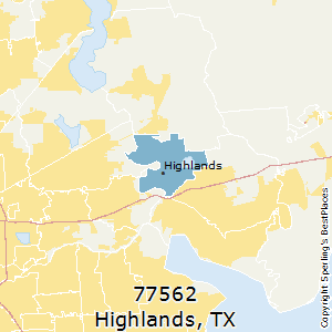 Highlands (zip 77562), TX