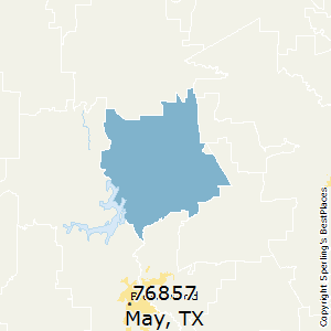 May (zip 76857), TX
