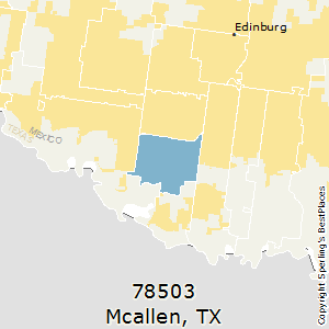 Mcallen Texas Zip Code Map - United States Map