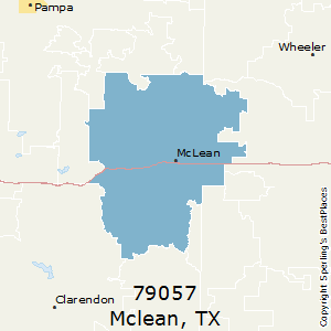 McLean (zip 79057), TX