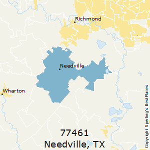 Needville (zip 77461), TX