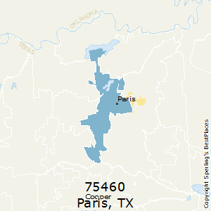 Paris (zip 75460), TX