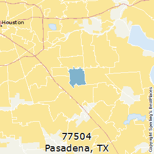 Pasadena (zip 77504), TX