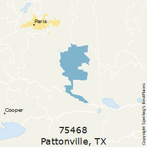 Pattonville (zip 75468), TX