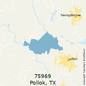 Pollok (zip 75969), TX