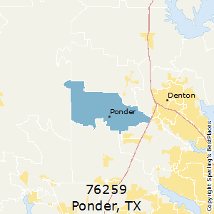 Ponder (zip 76259), TX