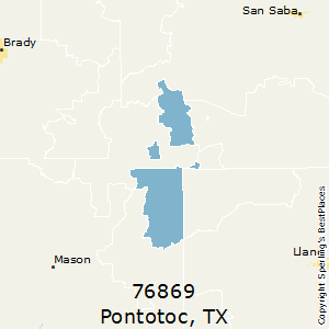 Pontotoc (zip 76869), TX