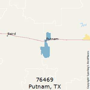 Putnam (zip 76469), TX