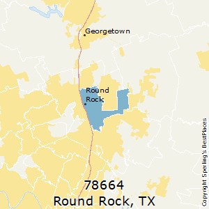 Round Rock Texas Neighborhood Map