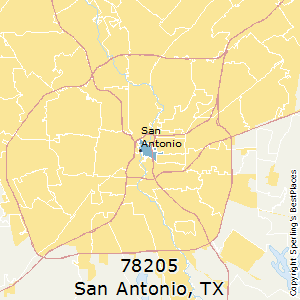 Best Places to Live in San Antonio (zip 78205), Texas