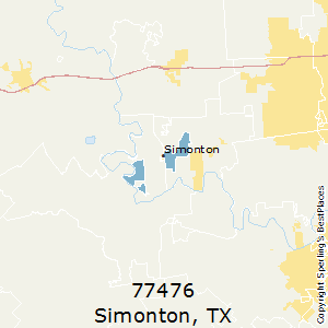 Simonton (zip 77476), TX