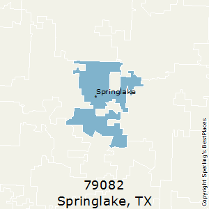 Springlake (zip 79082), TX
