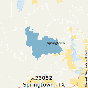 Springtown (zip 76082), TX