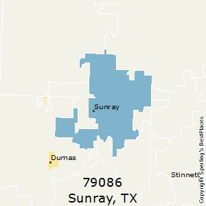 Sunray (zip 79086), TX