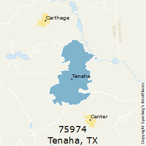 Tenaha (zip 75974), TX