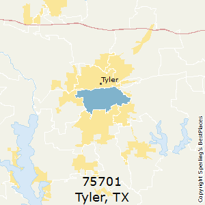 Tyler (zip 75701), TX