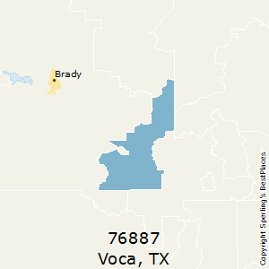 Voca (zip 76887), TX