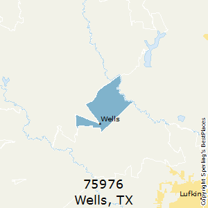 Wells (zip 75976), TX