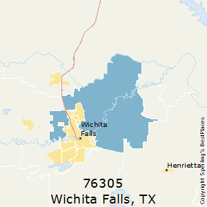 Wichita Falls Zip Code Map - United States Map