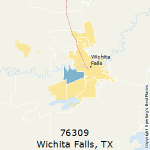 Wichita Falls Zip Code Map - United States Map