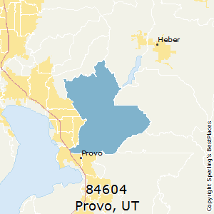 Zip Code Map Orem Utah - United States Map