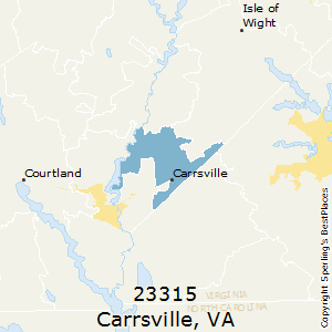 Carrsville (zip 23315), VA