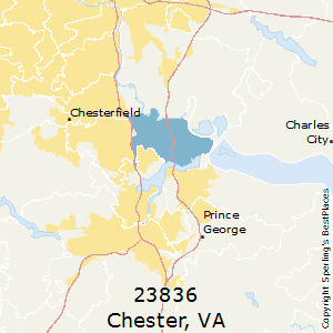 Chester (zip 23836), VA