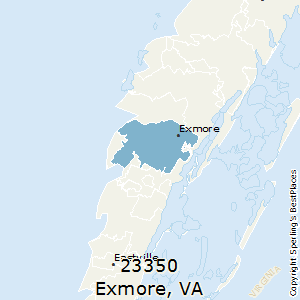 Exmore (zip 23350), VA
