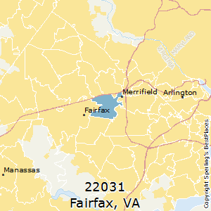 Fairfax County Zip Code Map - Map