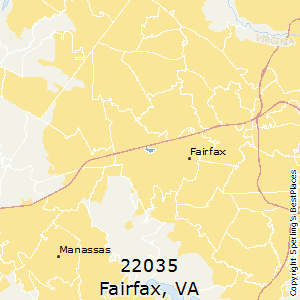 Fairfax (zip 22035), VA