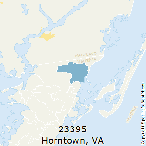 Horntown (zip 23395), VA