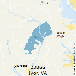 Ivor (zip 23866), VA