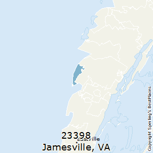 Jamesville (zip 23398), VA