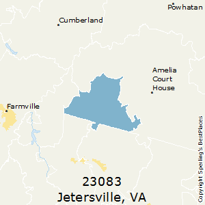 Jetersville (zip 23083), VA
