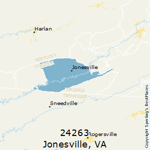 Jonesville (zip 24263), VA