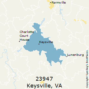 Keysville (zip 23947), VA