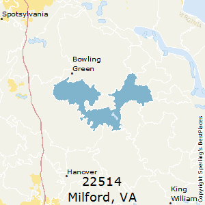 Milford (zip 22514), VA