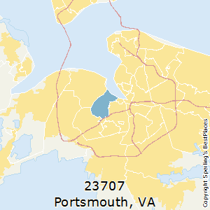 Portsmouth (zip 23707), VA