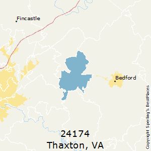 Thaxton (zip 24174), VA