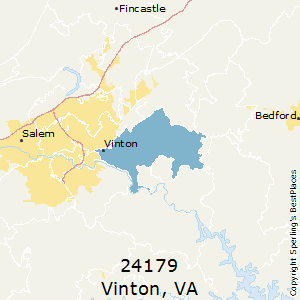 Vinton (zip 24179), VA