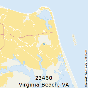 Zip Code Map Of Virginia Beach Va - United States Map