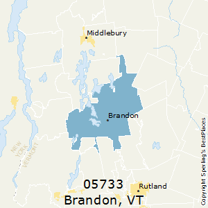 Brandon (zip 05733), VT