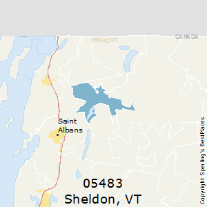 Sheldon (zip 05483), VT