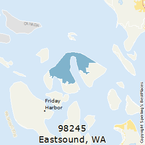 Eastsound (zip 98245), WA