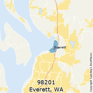 Everett (zip 98201), WA