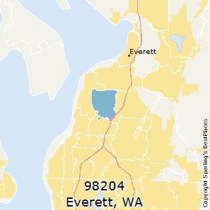 Everett (zip 98204), WA