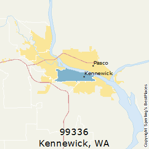 Kennewick Wa Zip Code Map - Map